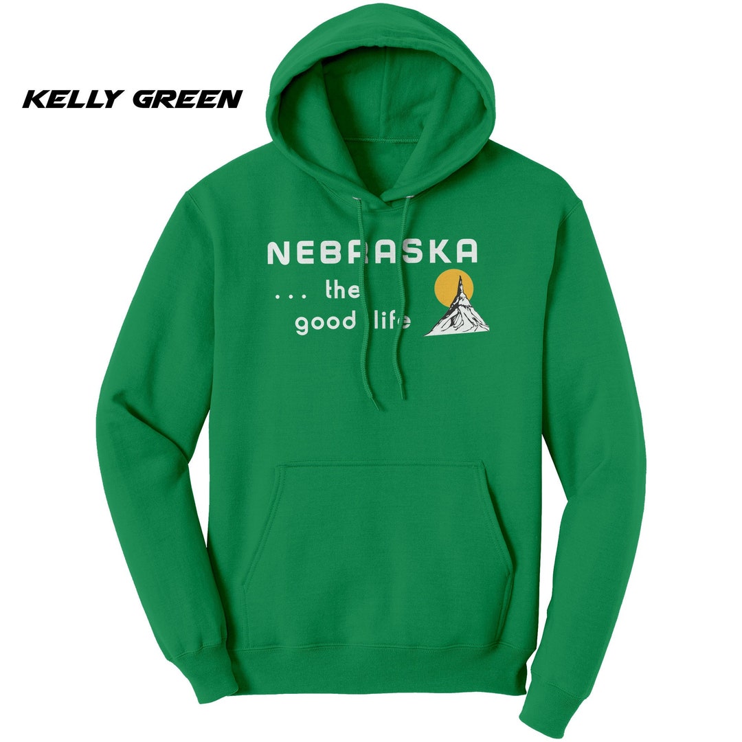 Nebraska the Good Life Sweater State of Nebraska Sign Sweatshirt ...