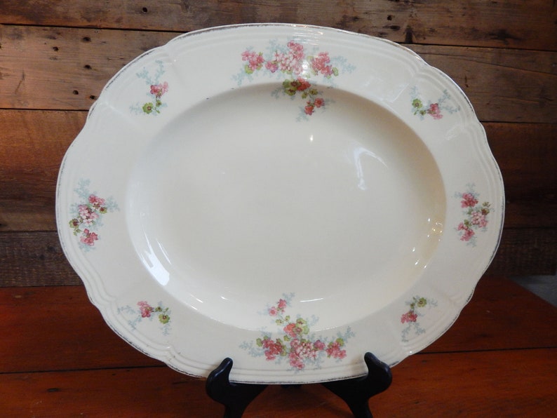 Antique Ironstone Platter English Ironstone Alfred Meakin - Etsy