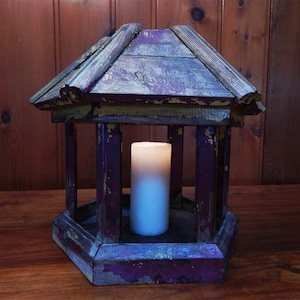 Vintage Bird Feeder Lantern - Bird House Lantern - Outdoor Lantern - Etsy