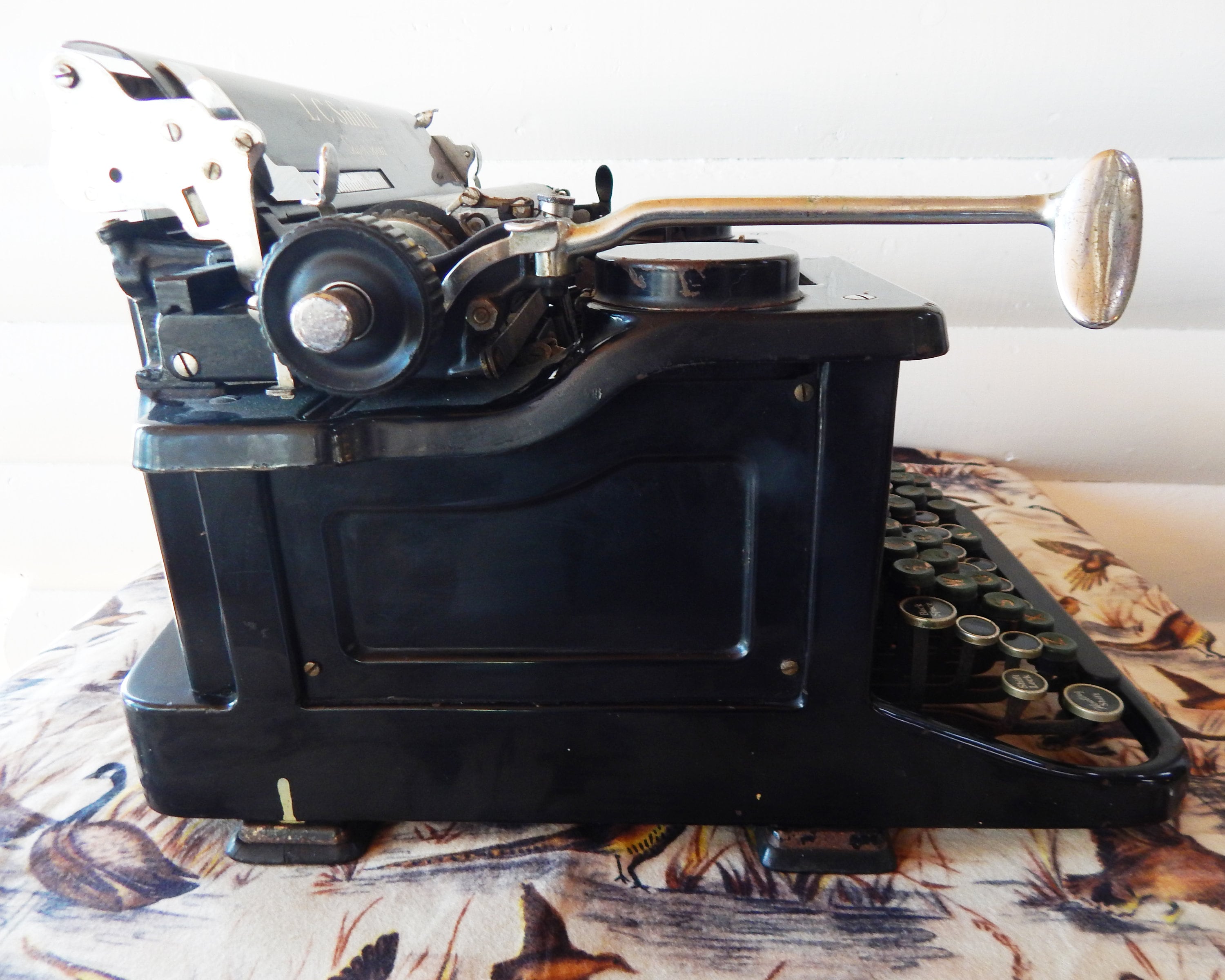Antique Typewriter - Vintage Typewriter - 1930s - L.C. Smith & Corona ...