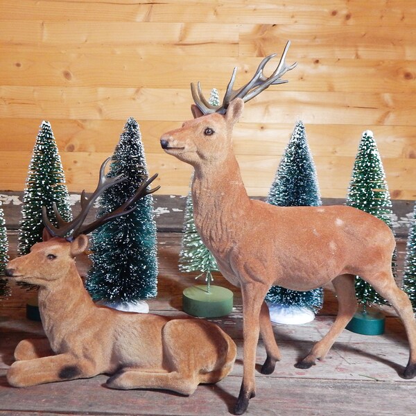 Plastic Reindeer - Etsy