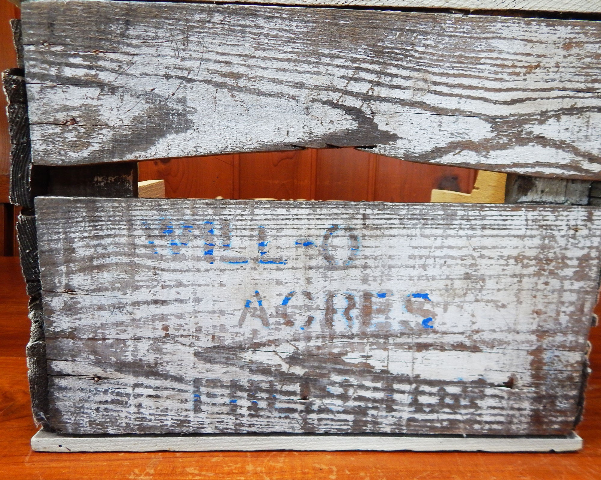 Vintage Garden Tray Gathering Tray Wood Rustic | Etsy