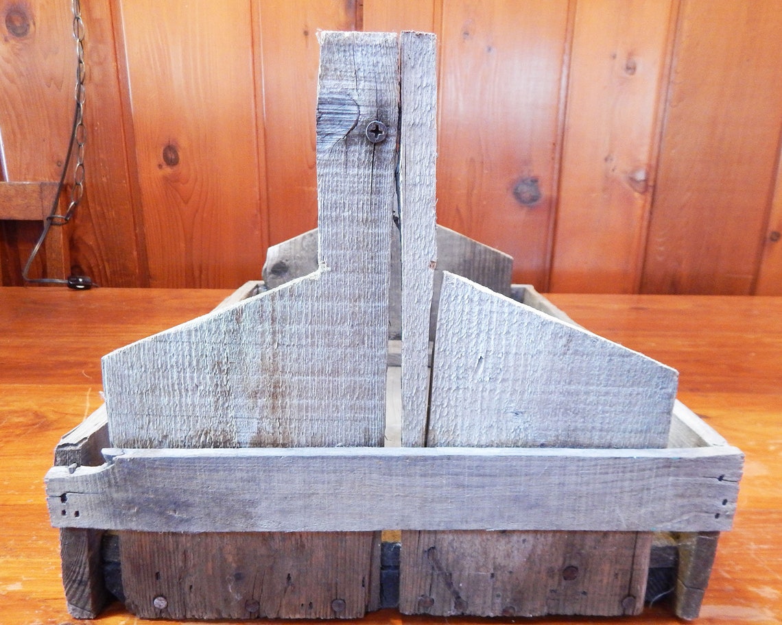 Vintage Gathering Tray - Garden Tray - Wood - Rustic - Farmhouse ...