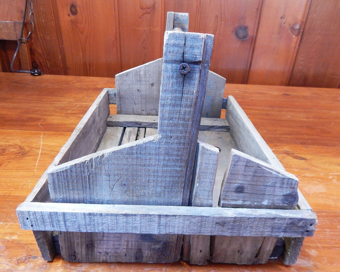 Vintage Gathering Tray - Garden Tray - Wood - Rustic - Farmhouse ...