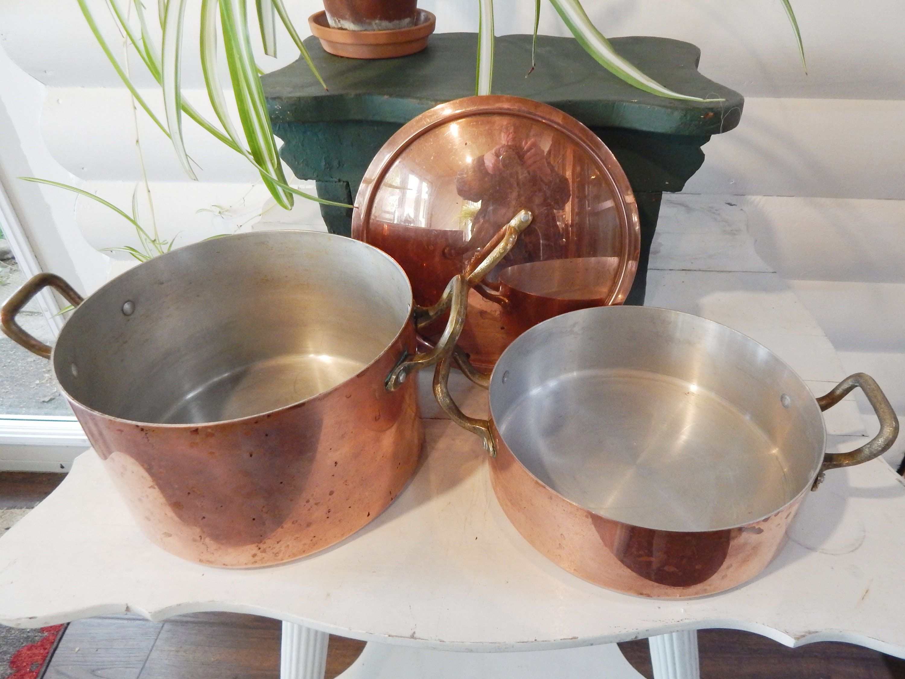 Antique Copper Pots And Pans