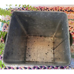 Cracker Box Vintage Farmhouse Canister Kitchen Storage Metal Cookie Jar ...