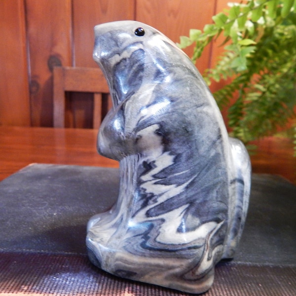 Carved Beaver - Etsy
