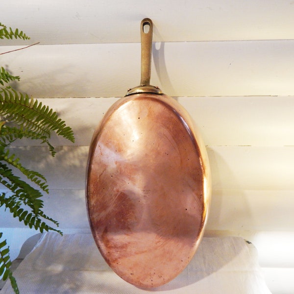 French Copper Pans - Etsy