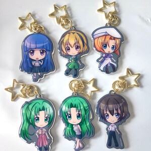 Higurashi Inspired Keychains - Etsy