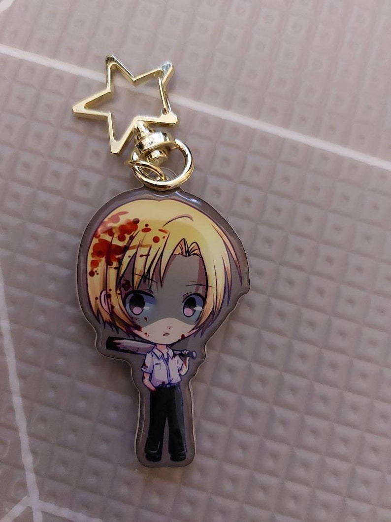 Higurashi Inspired Keychains | Etsy