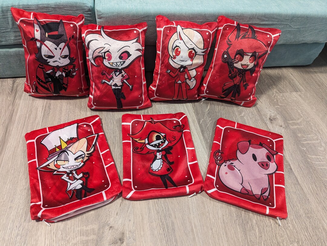 Hazbin Happy Hell Hotel Mini Cushion - Etsy