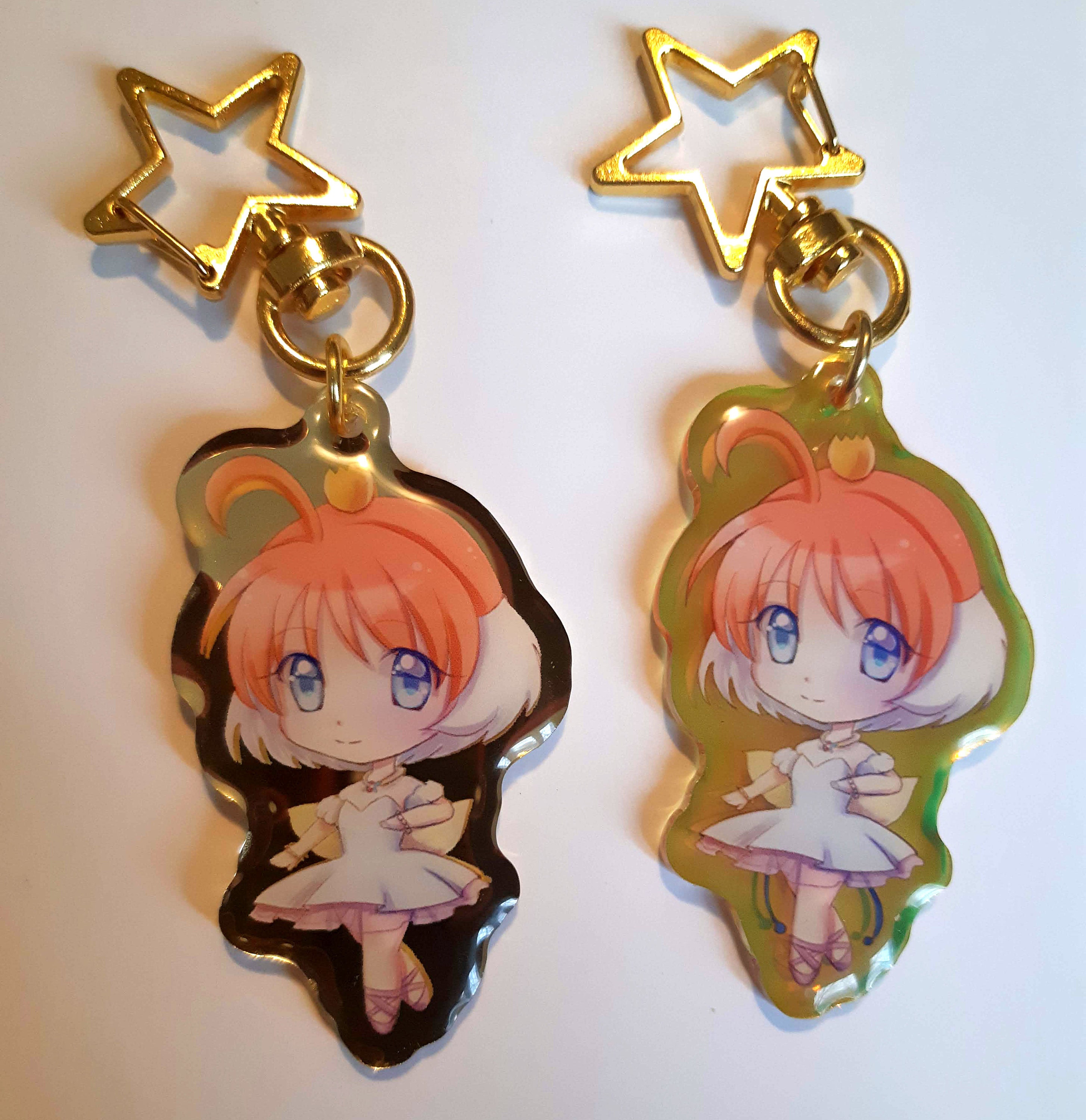 90-00 Magical Girls Keychains - Etsy