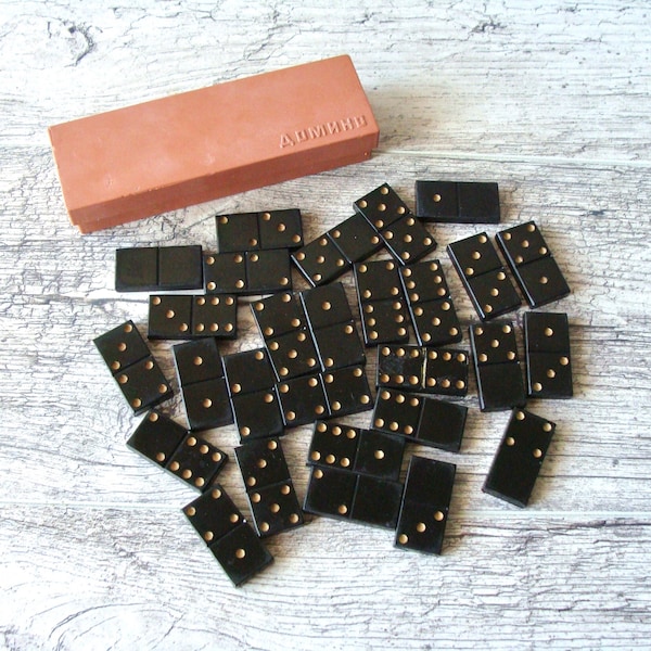 Vintage Dominoes - Etsy