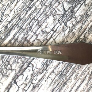 Dessert Spoons Soviet Dessert Spoons Vintage Dessert Spoons Teaspoons ...