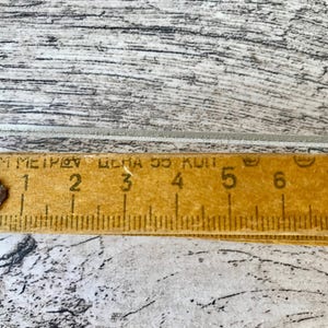 Folding Ruler Soviet Wooden Meter Wooden Folding Ruler Vintage Wooden ...