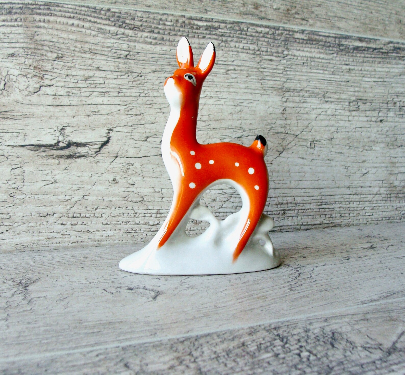 Deer Ceramic Deer Deer Figurine Pottery Deer Deer Figure USSR - Etsy