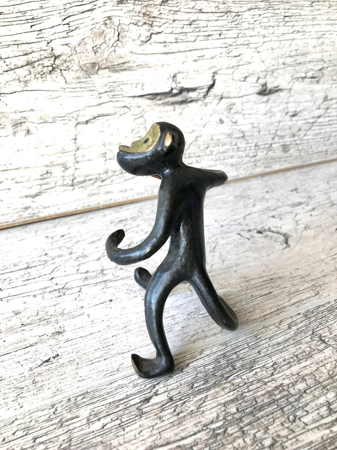 Monkey Figurine Monkey Statuette Vintage Monkey Statuette - Etsy