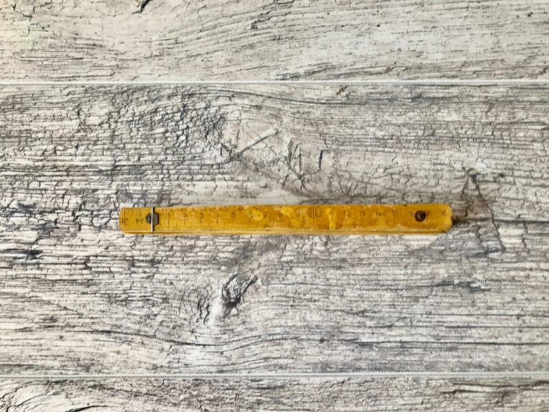 Folding Ruler Soviet Wooden Meter Wooden Folding Ruler Vintage Wooden ...
