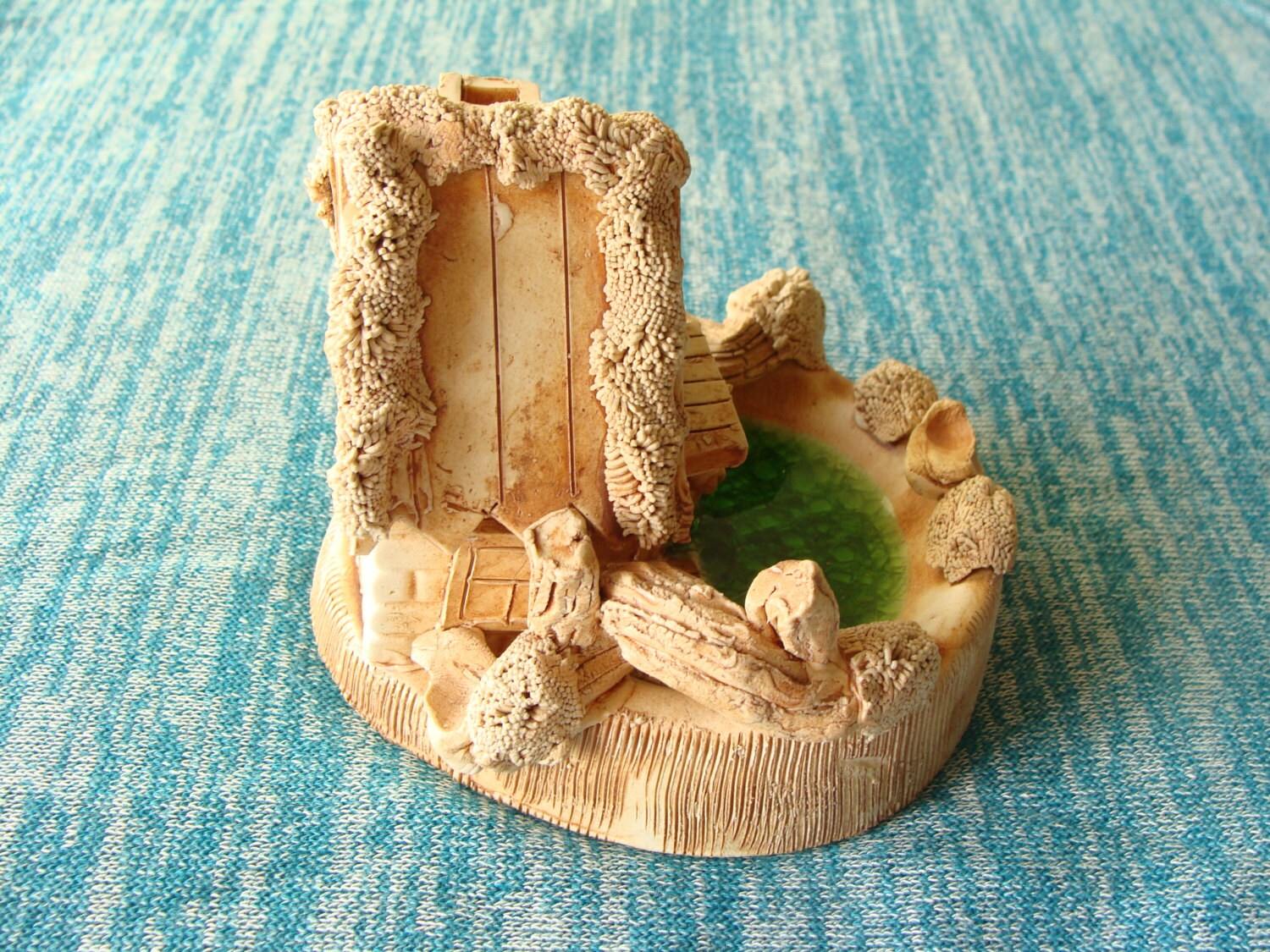 Ashtray/ Cigarette Ashtray/ Clay Ashtray/ Rustic Cigarette Ashtray ...