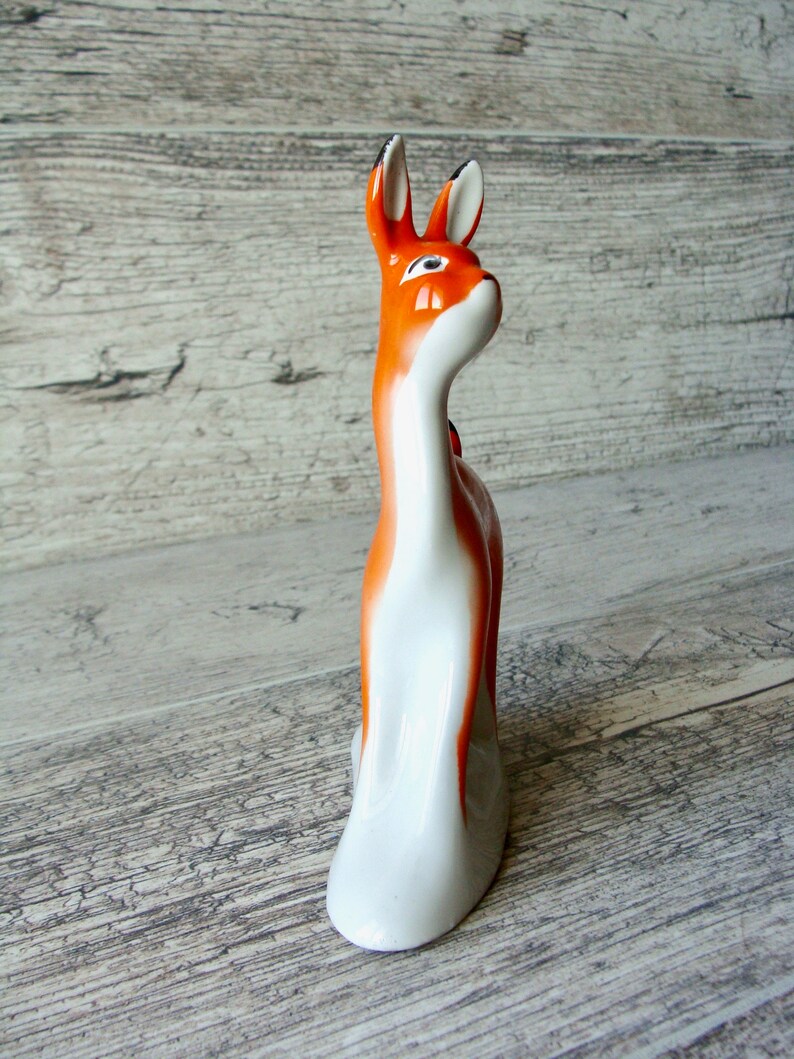 Deer Ceramic Deer Deer Figurine Pottery Deer Deer Figure USSR - Etsy