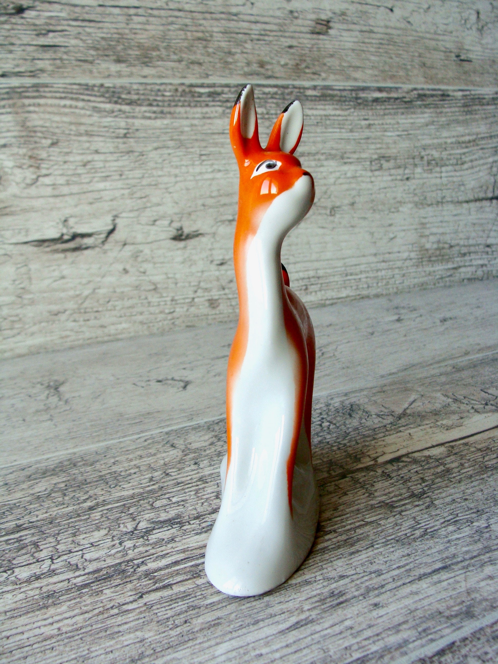 Deer Ceramic Deer Deer Figurine Pottery Deer Deer Figure USSR - Etsy