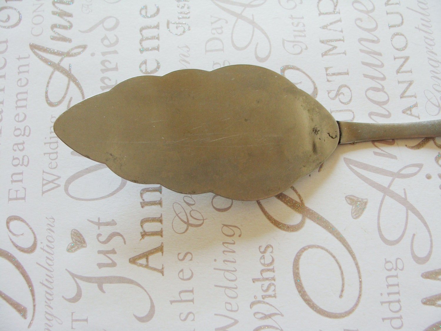 Vintage Cake Knife Vintage Pie Knife Vintage Cake Server Metal Soviet ...