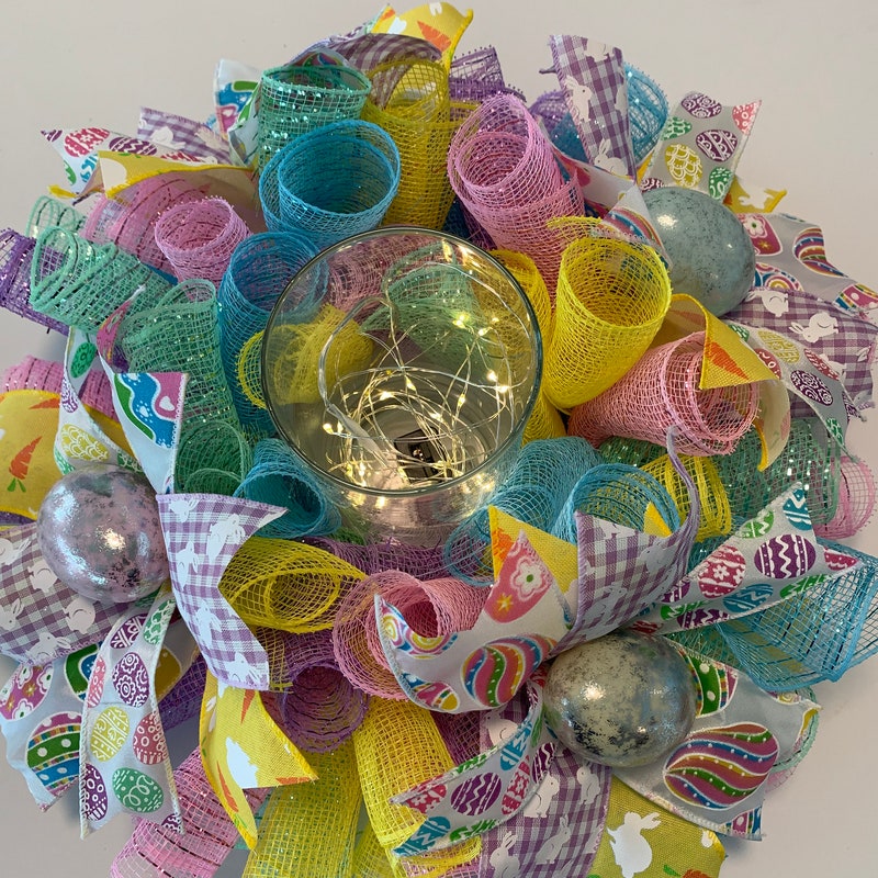 Easter Garland Deco Mesh - Etsy