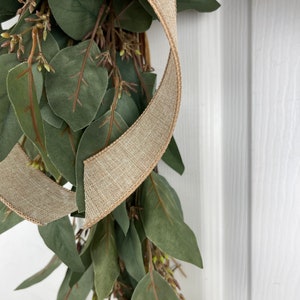 Easter Wreath for Front Door, Cross Wreath, Eucalyptus and Berry Cross Door Hanger - Etsy