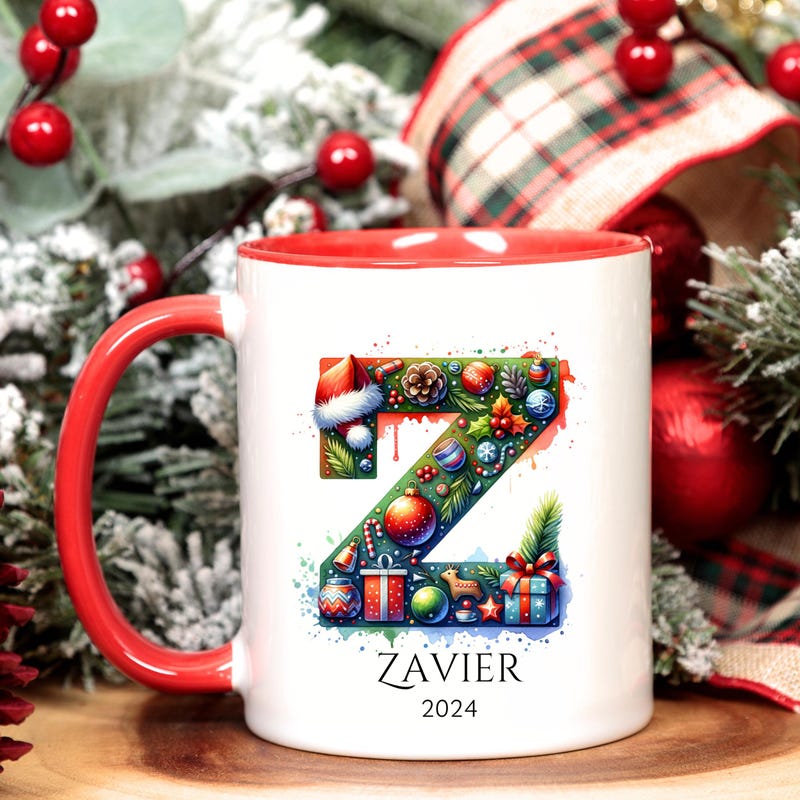 Initial Mug for Men - Etsy