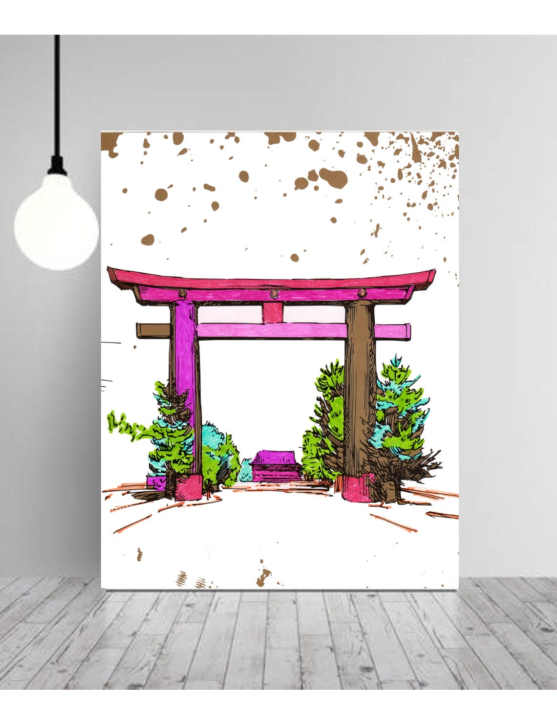 Chinese Gate Design Digital Download - Etsy