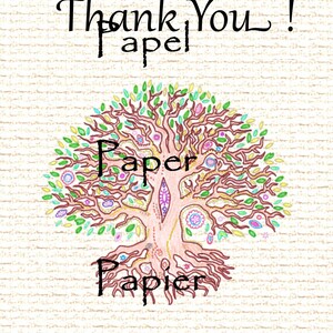 Set of Tree of Life Wedding Invitation, RSVP & Thank You Cards ...