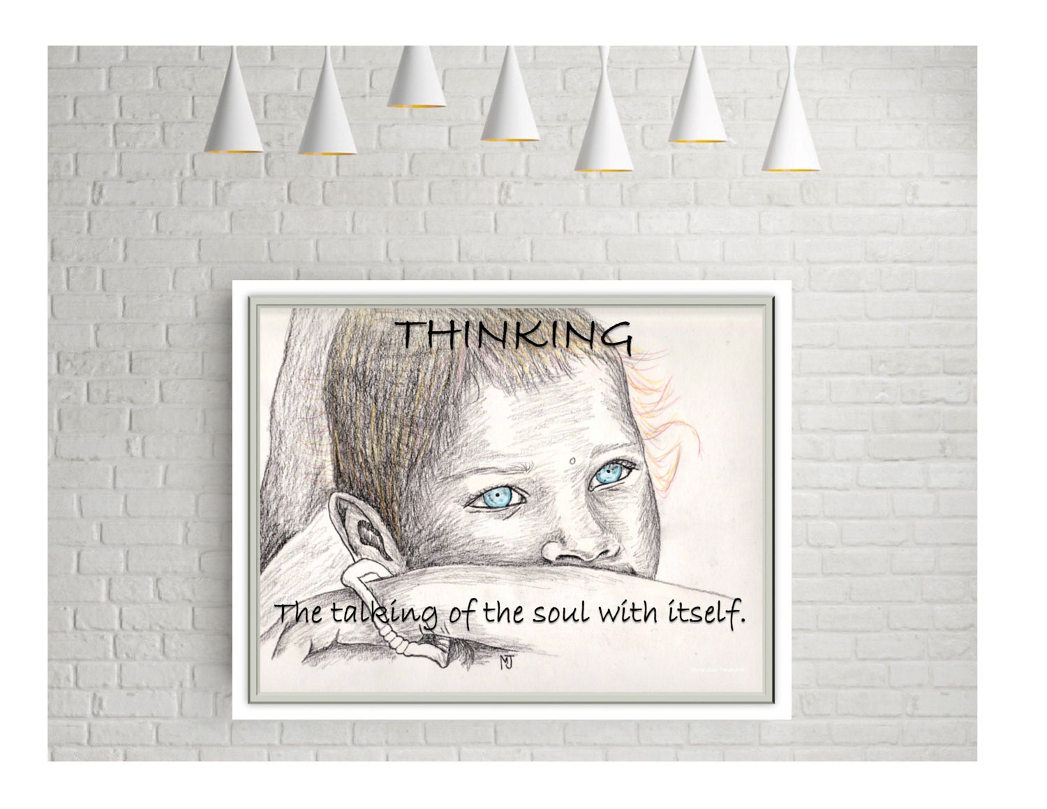 Inspirational Poster "thinking" - Digital Download - Etsy