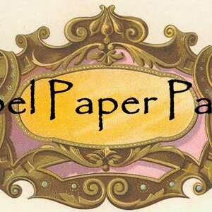 Vintage Blank Fancy Labels - Digital Download - Etsy