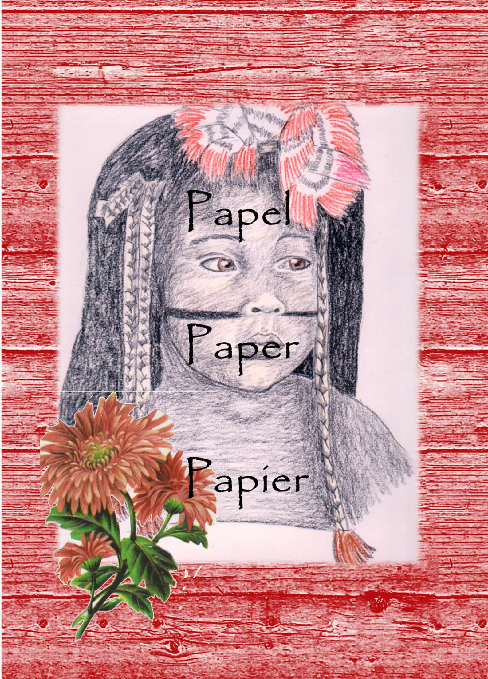 Little Girl in Red Card Customizable - Printable Digital Download - Etsy