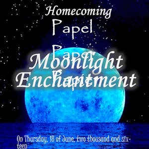 Moonlight Enchantment- School Dance/prom Invitation/homecoming/card ...