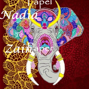 Indian Elephants Wedding "save the Date" Cards Customizable - Printable ...