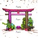 Chinese Gate Design - Digital Download - Etsy
