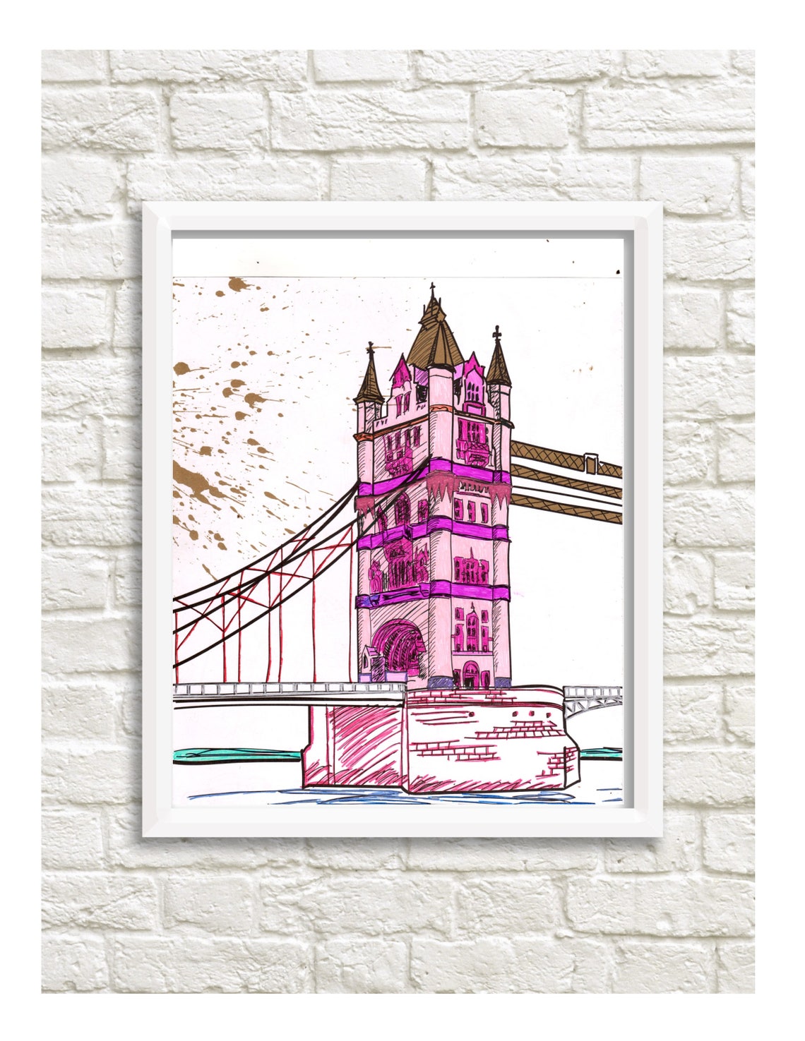 London Bridge Design - Digital Download - Etsy
