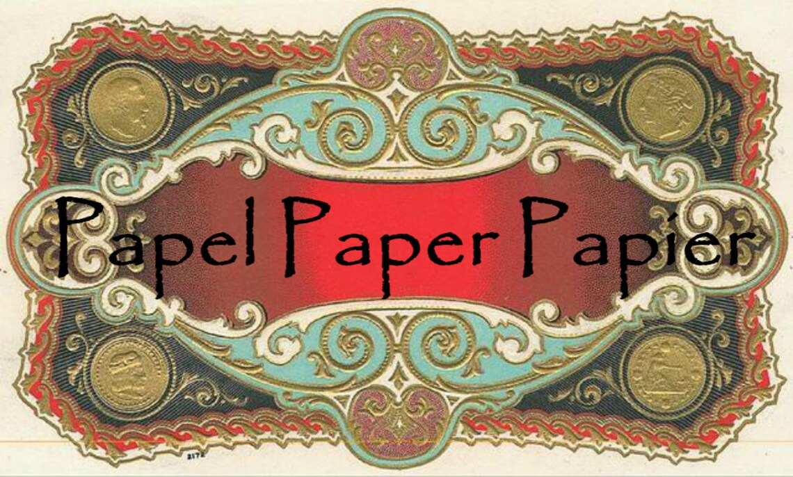 Vintage Blank Fancy Labels Digital Download - Etsy