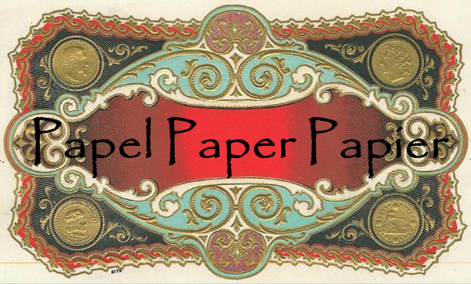 Vintage Blank Fancy Labels - Digital Download - Etsy