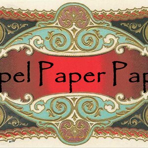 Vintage Blank Fancy Labels - Digital Download - Etsy