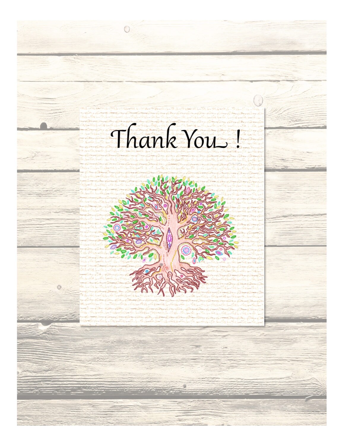 Set of Tree of Life Wedding Invitation, RSVP & Thank You Cards ...
