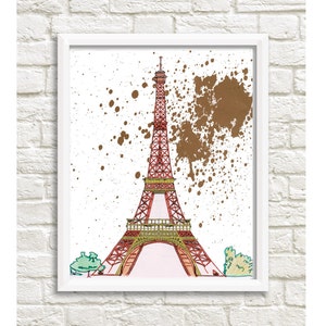 Eiffel Tower Design - Digital Download - Etsy