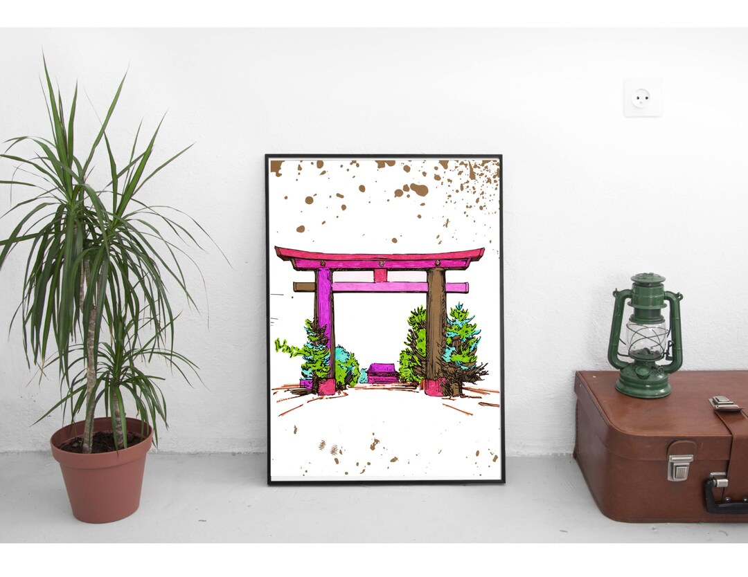 Chinese Gate Design - Digital Download - Etsy