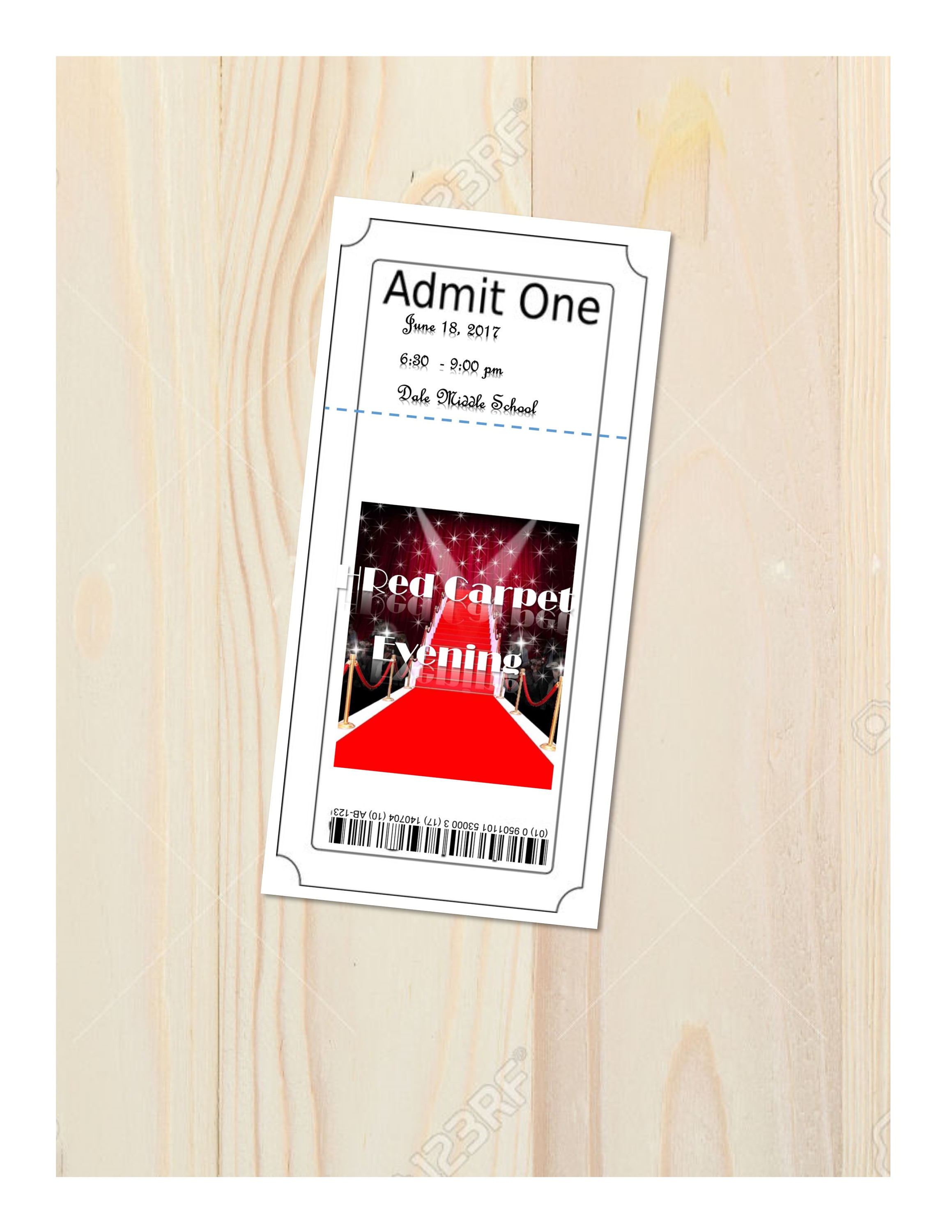 Hollywood Red Carpet - School Dance/prom Invitation/homecoming ...