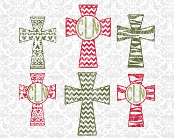 Zebra print cross | Etsy