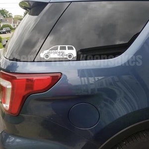 Minivan Mafia Car Decal Funny Decal Decal for Car Truck - Etsy
