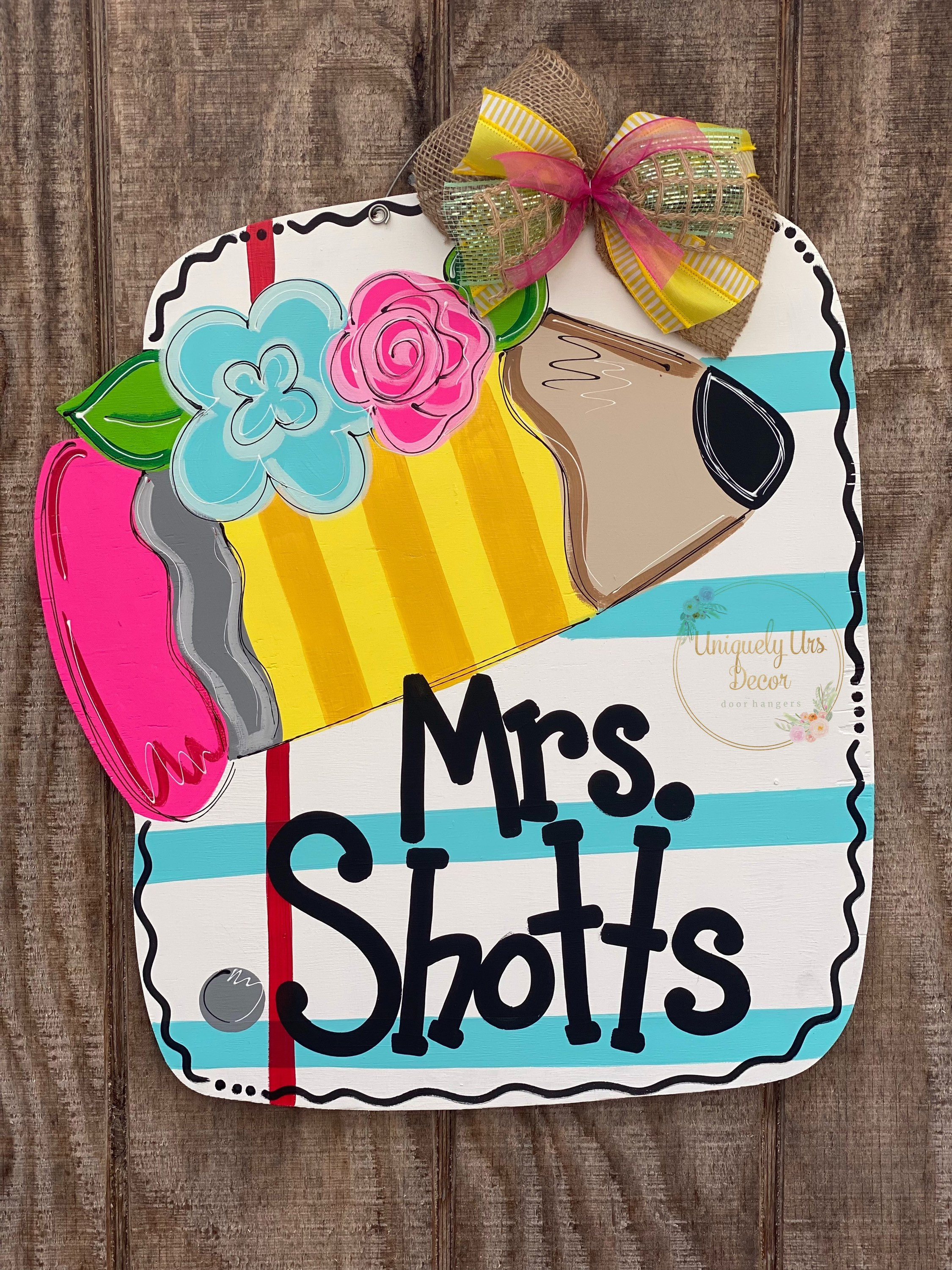 Secretary Door Hanger - Etsy