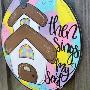 Church Door Hanger, Easter Door Hanger, Door Hanger - Etsy