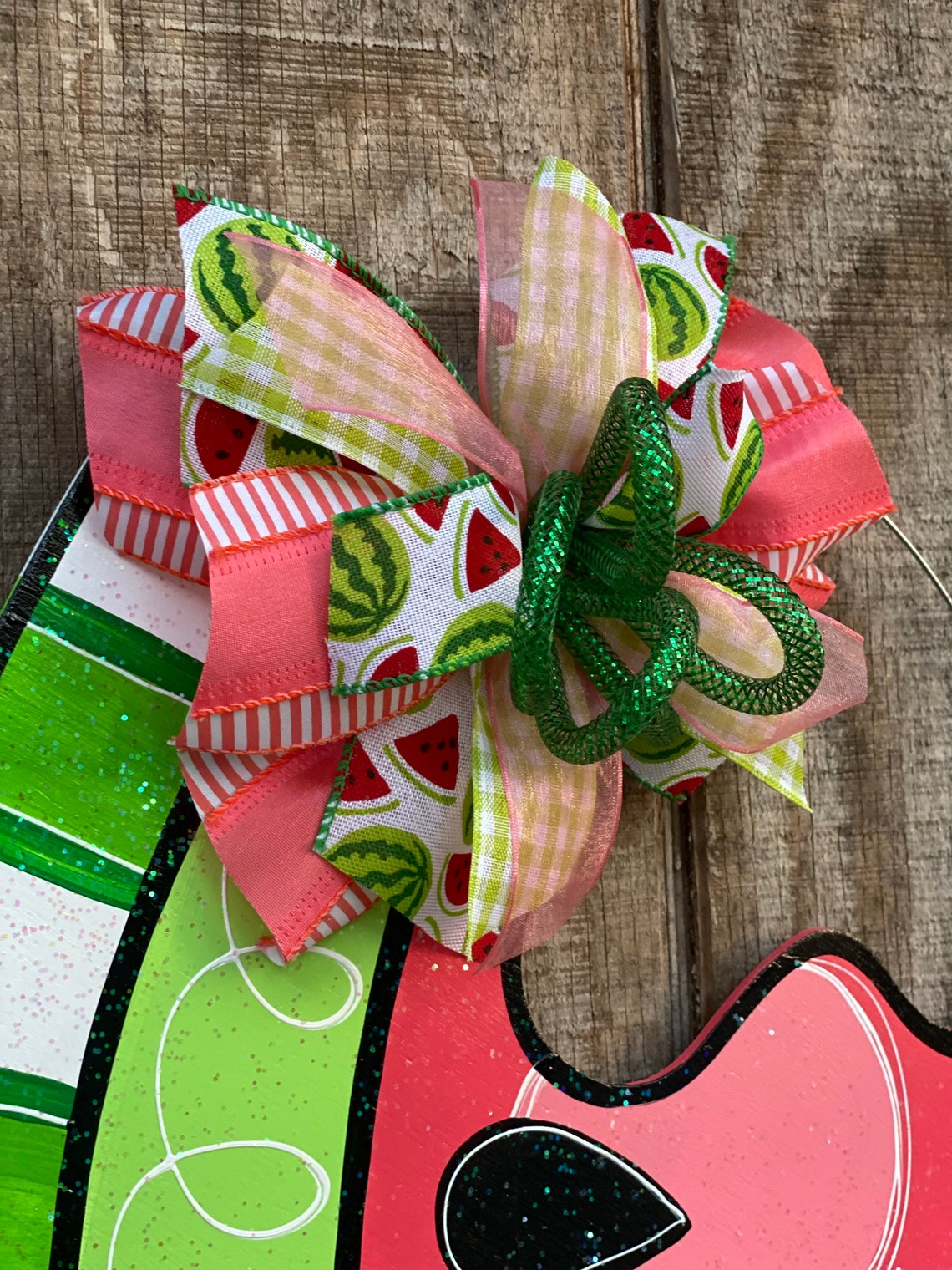 Watermelon Door Hanger Summer Door Hanger Door Hanger Etsy